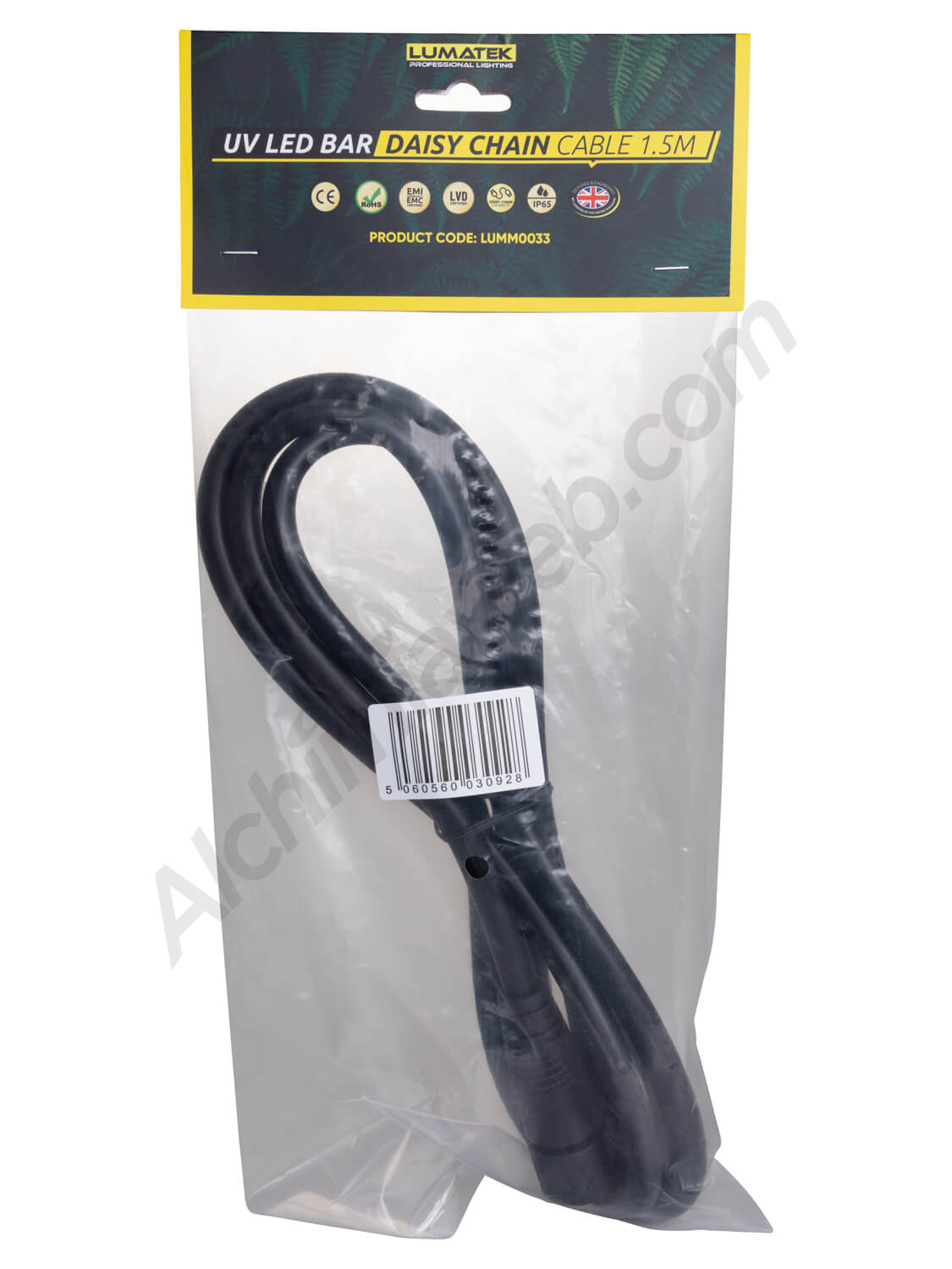 Sale of Lumatek UV daisy chain bar cable