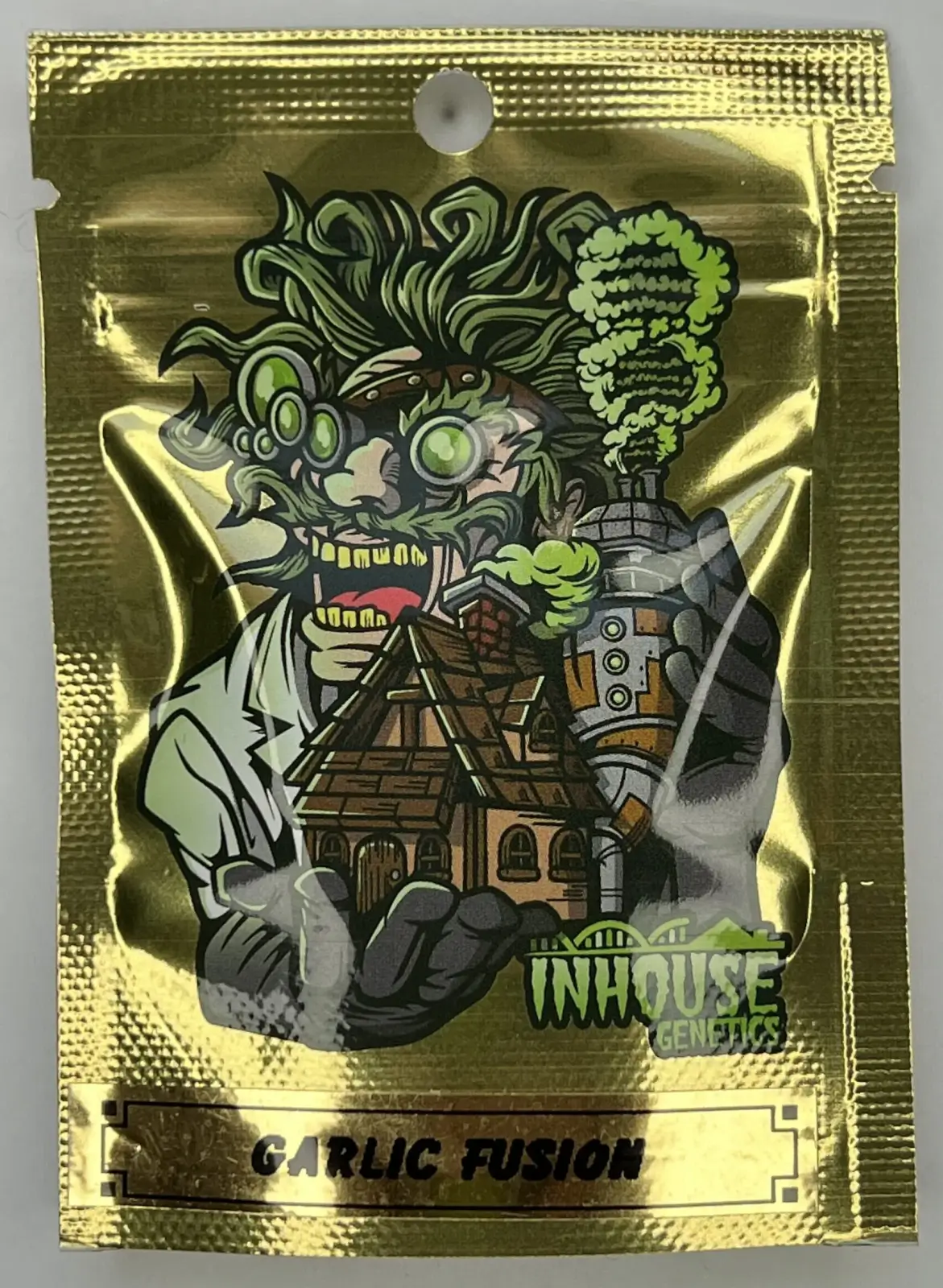 In House Genetics Garlic Fusion feminized seeds, narcotic garlic stink