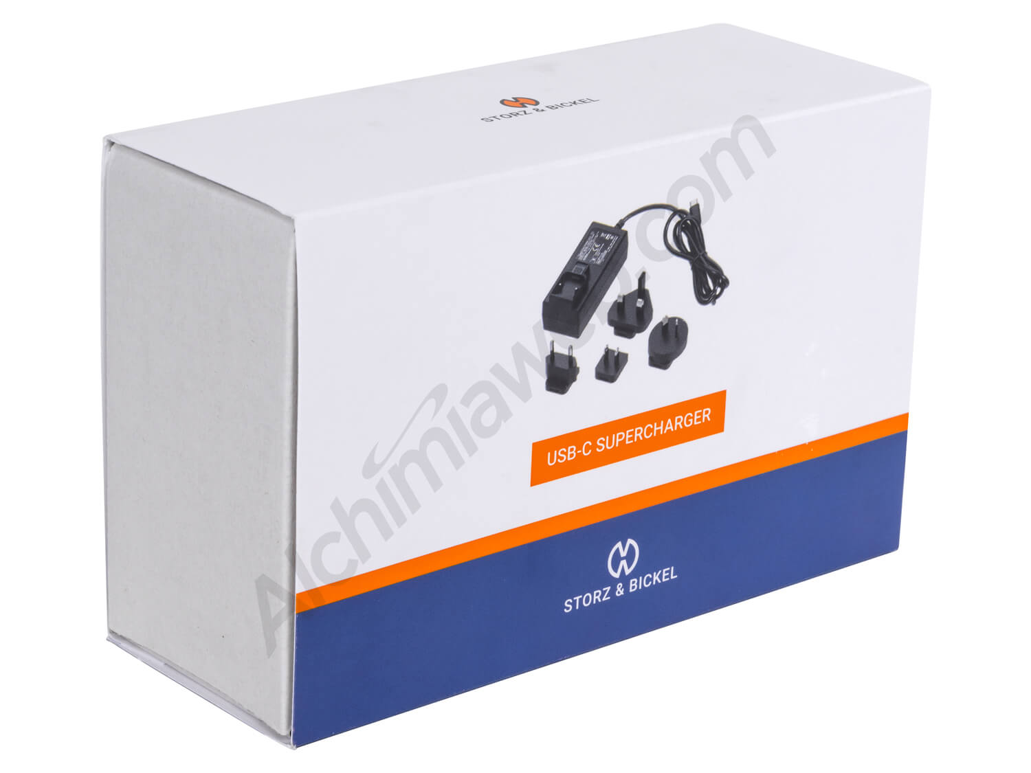 Mighty+ USB-C Supercharger, 4 plugs for use anywhere in the world