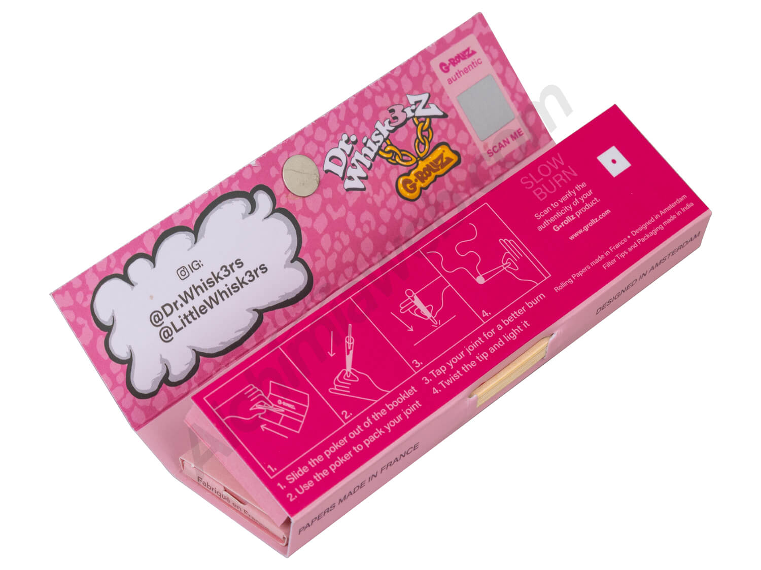 Venta de papel de liar con filtros de cartón de G-Rollz con la imagen ...