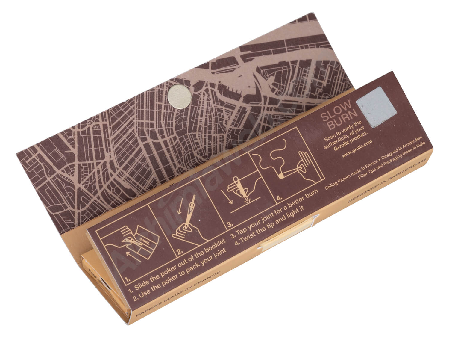 G-Rollz rolling paper+tips, beautiful Jimi Hendrix illustration